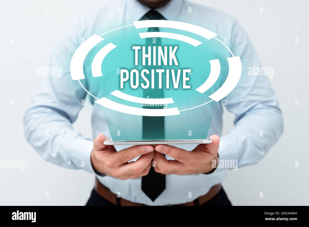 Conceptual caption Think Positive. Internet Concept The tendency to be ... Conceptual caption Think Positive. Internet Concept The tendency to be ...