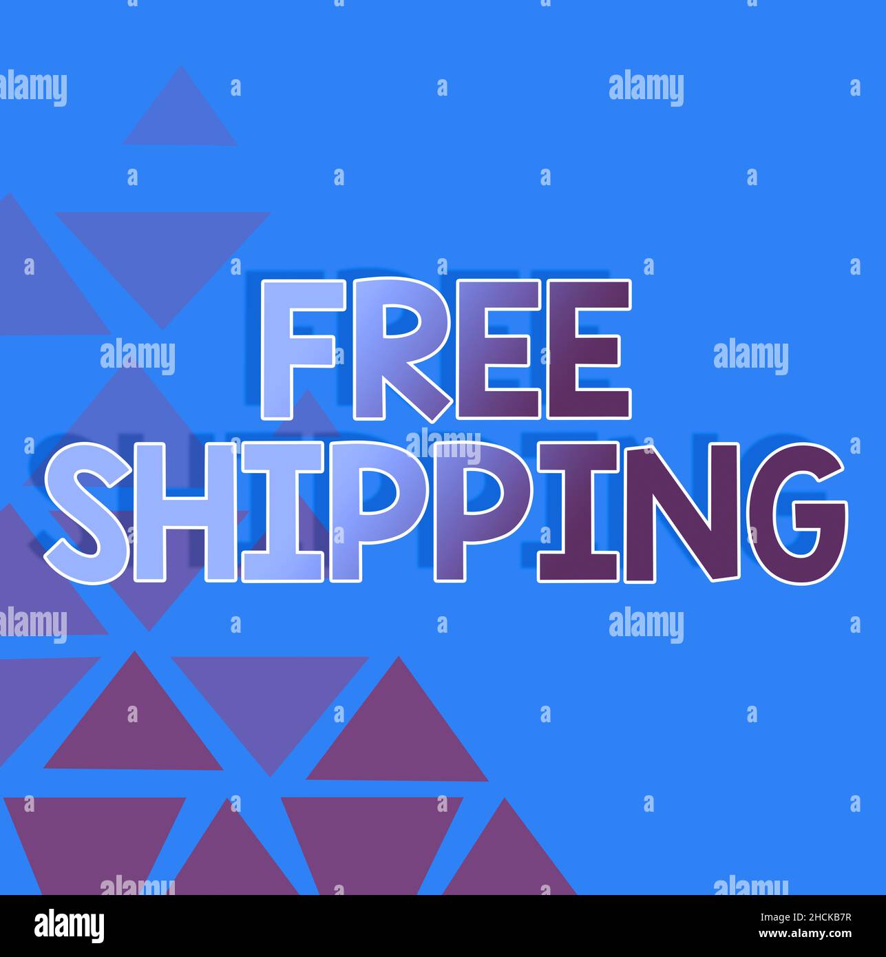 Inspiration showing sign Free Shipping. Business idea Freight Cargo ...