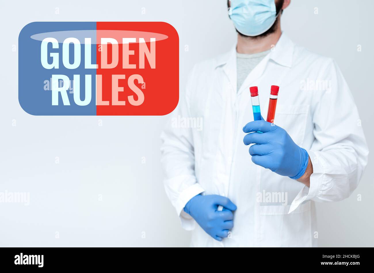 Conceptual display Golden Rules. Business showcase Basic principle that ...