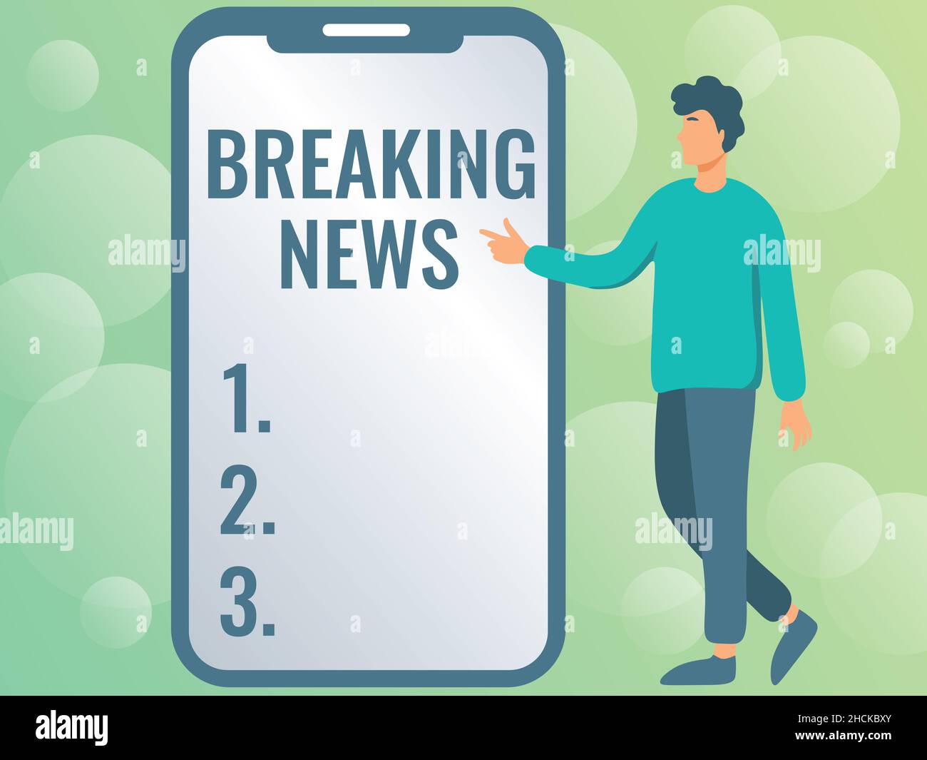 Hand writing sign Breaking News. Business idea Special Report ...