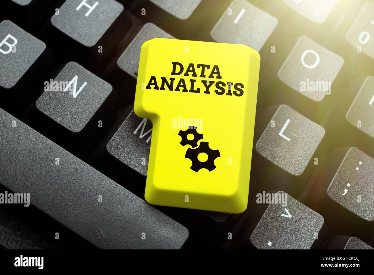 Text caption presenting Data Analysis. Business idea Translate numbers to Analytical Conclusion ...