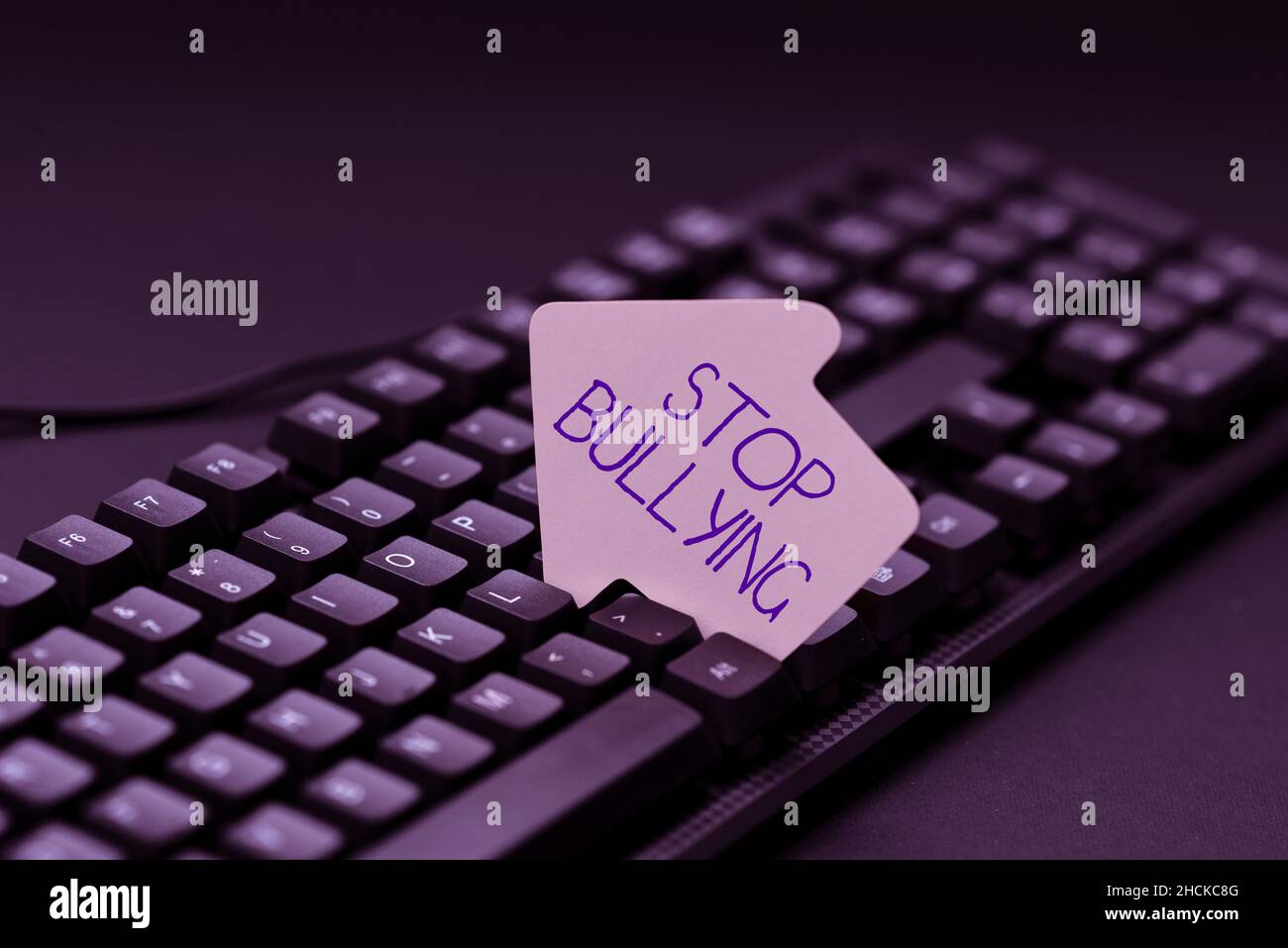 Conceptual display Stop Bullying. Concept meaning Fight and Eliminate ...