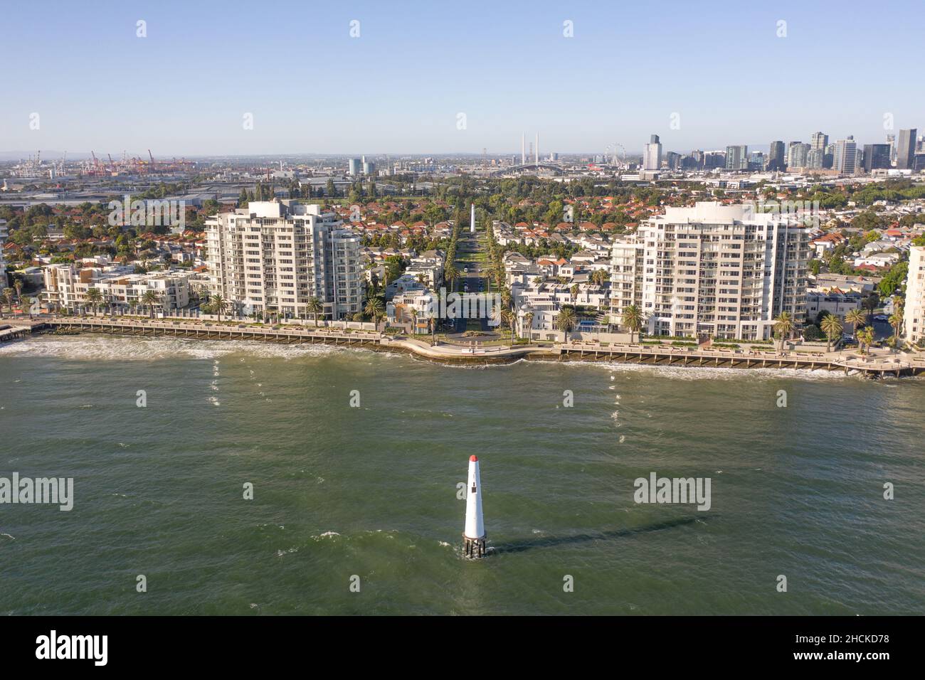 Port melbourne lighthouse hi-res stock photography and images - Alamy
