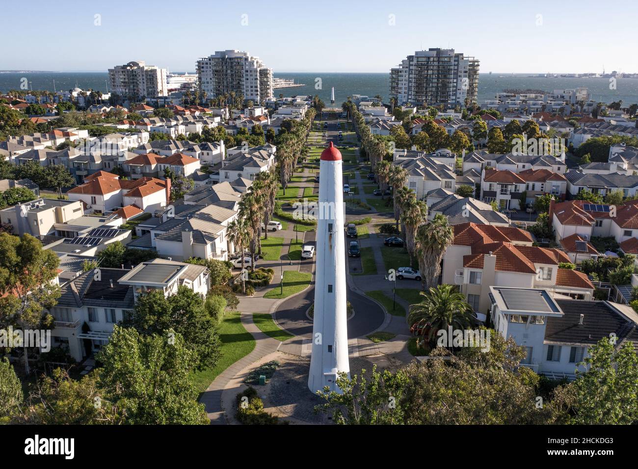 Port Melbourne Australia Aerial View Stock Photo - Alamy