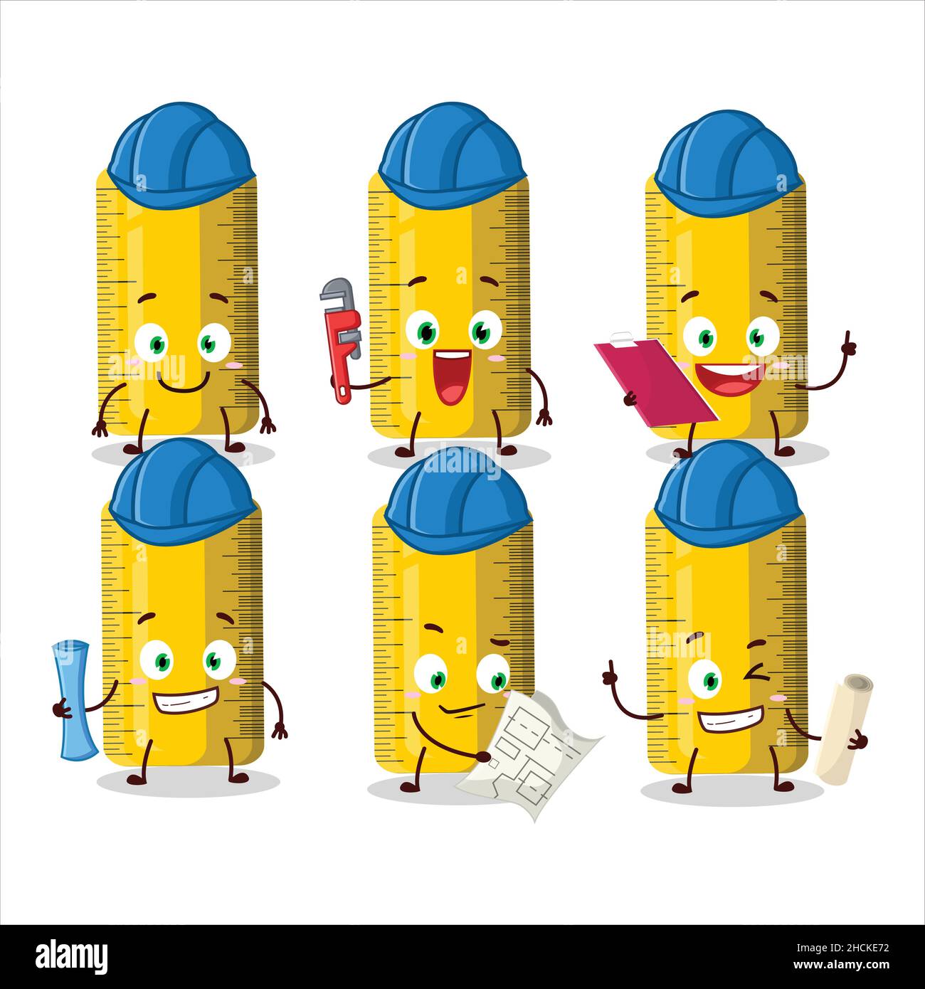 Funny tools for measurement Stock Vector Images - Alamy
