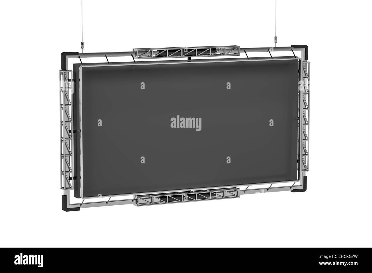 Modern tv set hanging Black and White Stock Photos & Images - Alamy