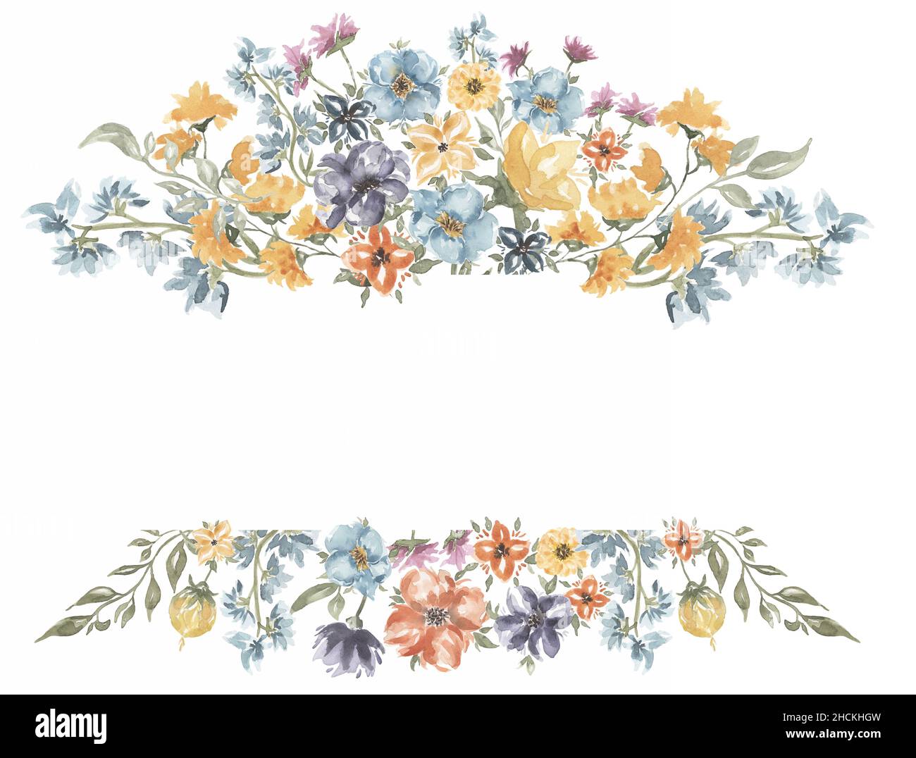 Flower Borders And Frames Clip Art