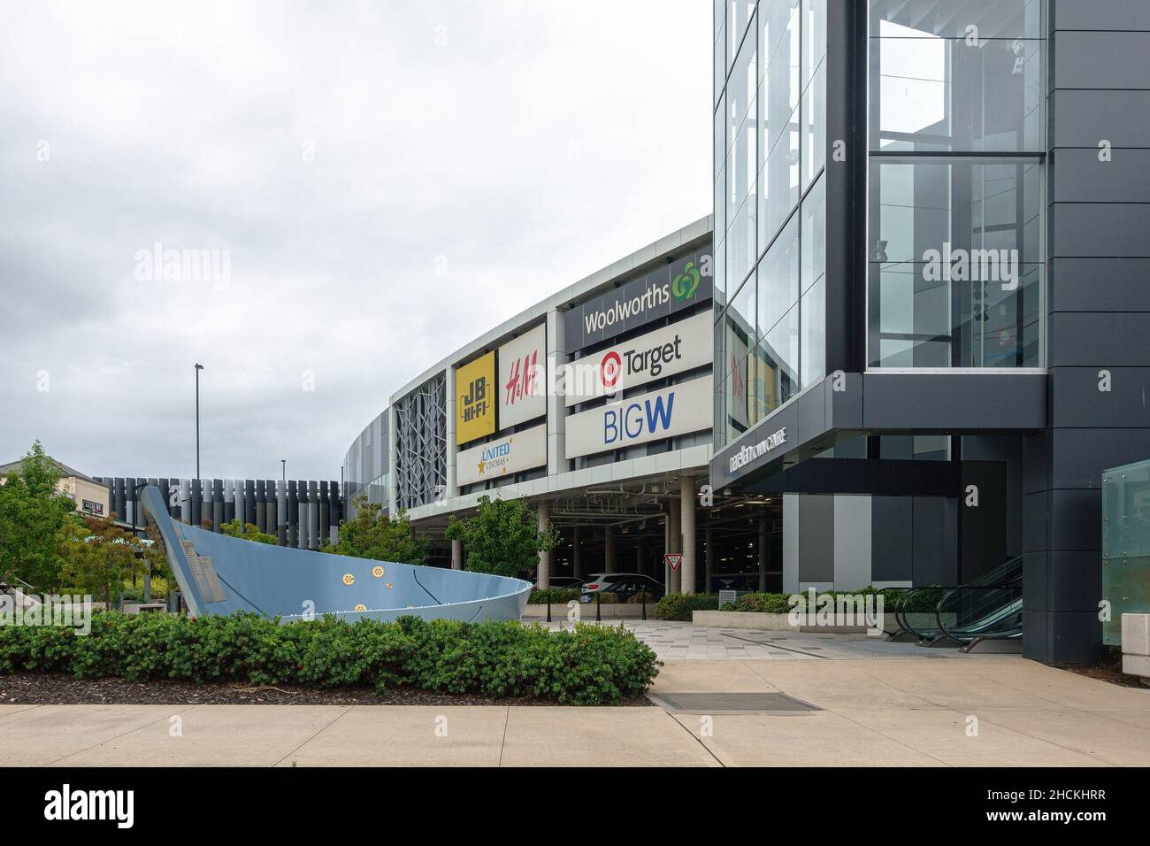The Narellan Town Centre shopping mall Stock Photo - Alamy
