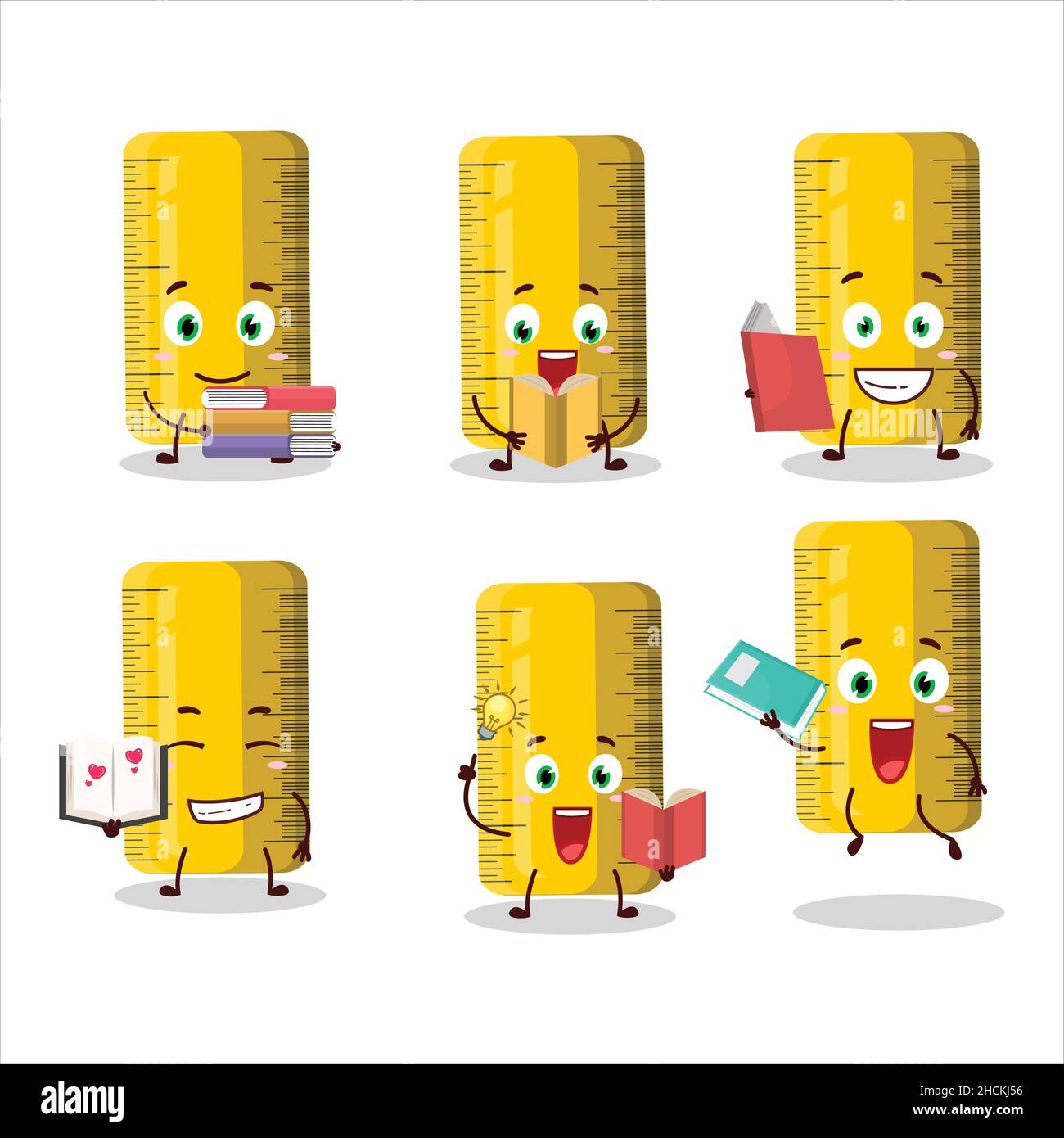 Ruler Cartoon Horizontal