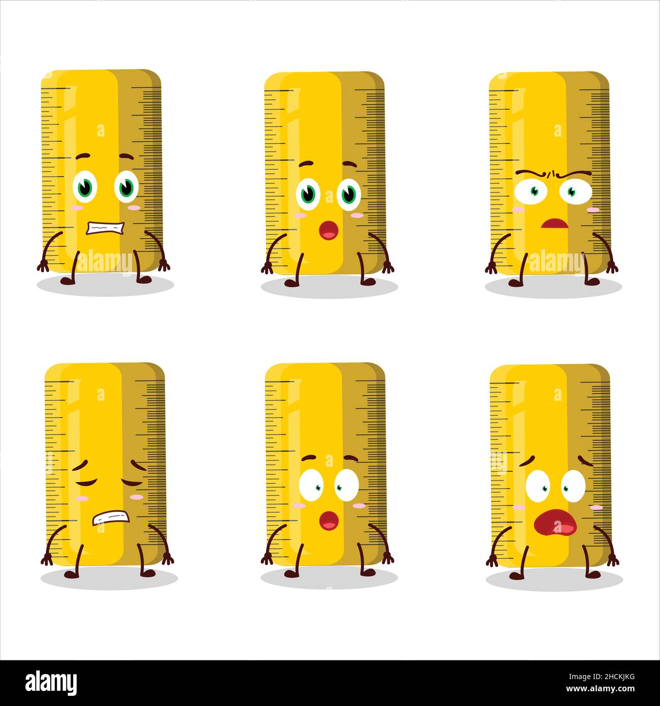 Ruler bending Stock Vector Images - Alamy