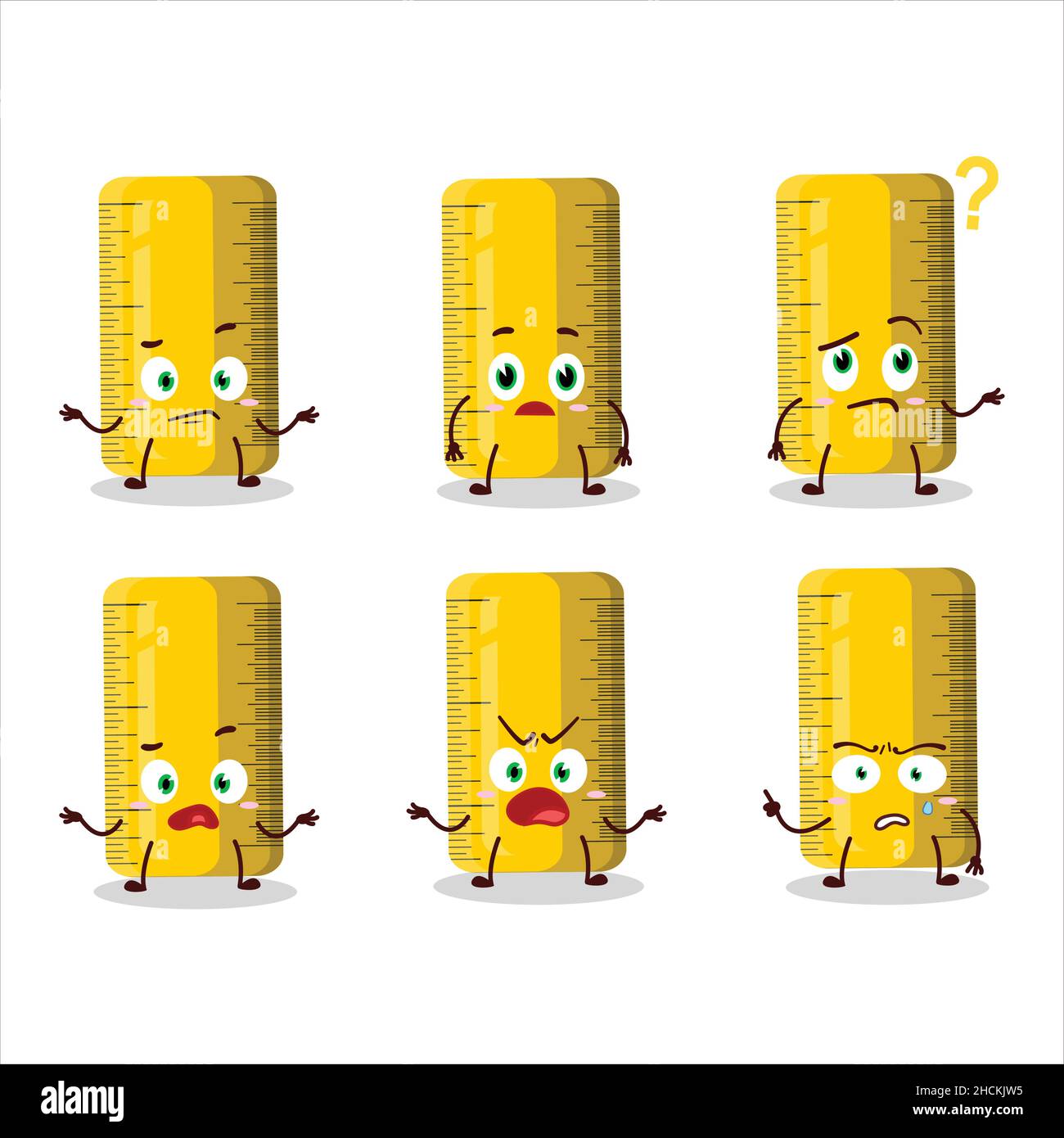 Yellow ruller Stock Vector Images - Alamy