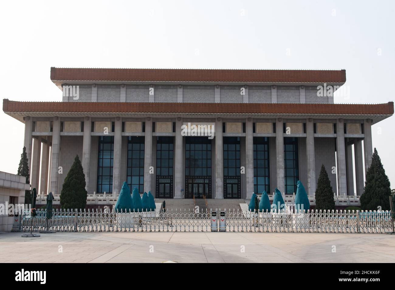 Tiananmen Square is the large square in Beijing, so named for the ...