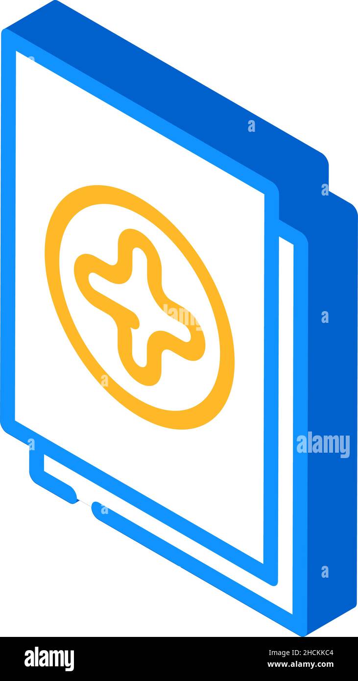 new file isometric icon vector illustration Stock Vector Image & Art ...