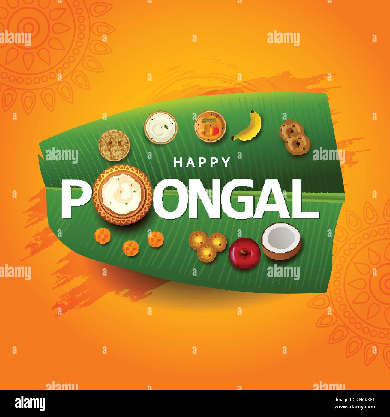 Pongal vada Stock Vector Images - Alamy