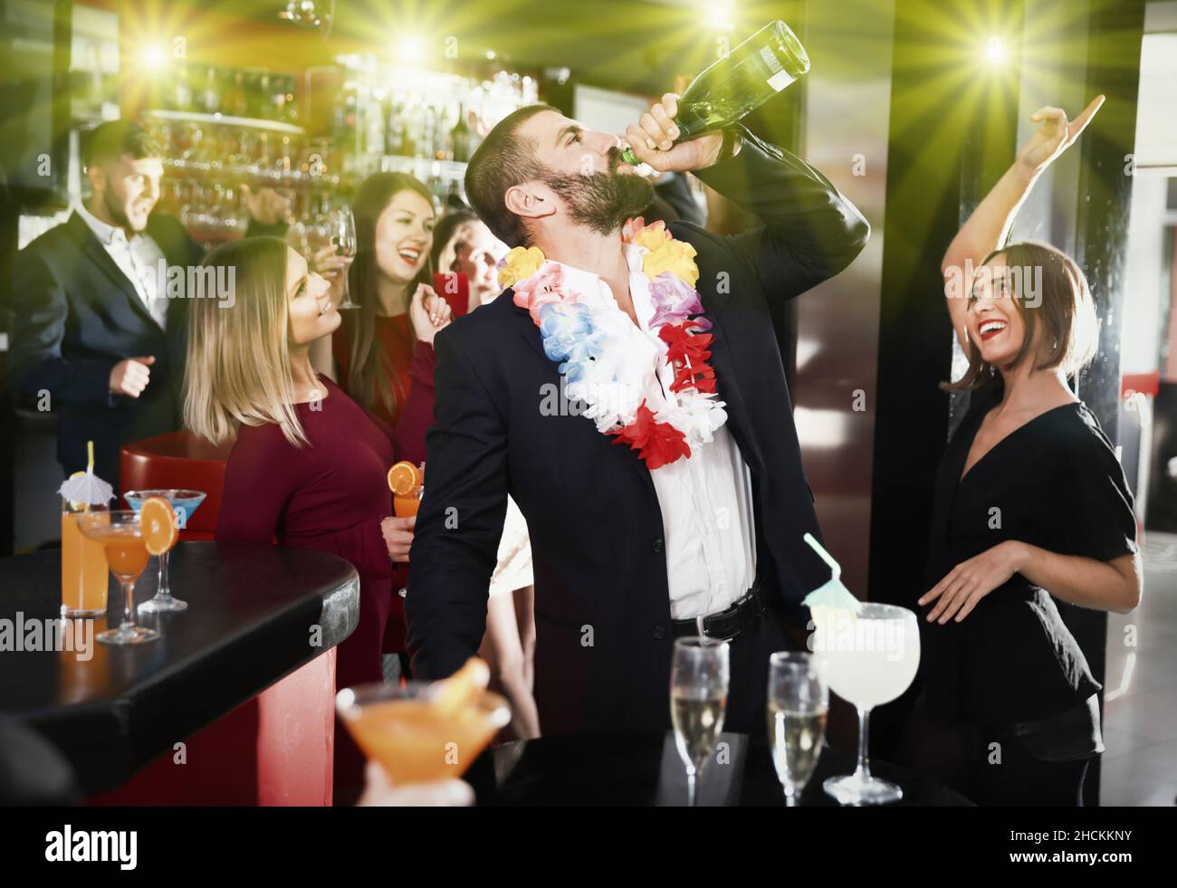 Too much party hi-res stock photography and images - Alamy