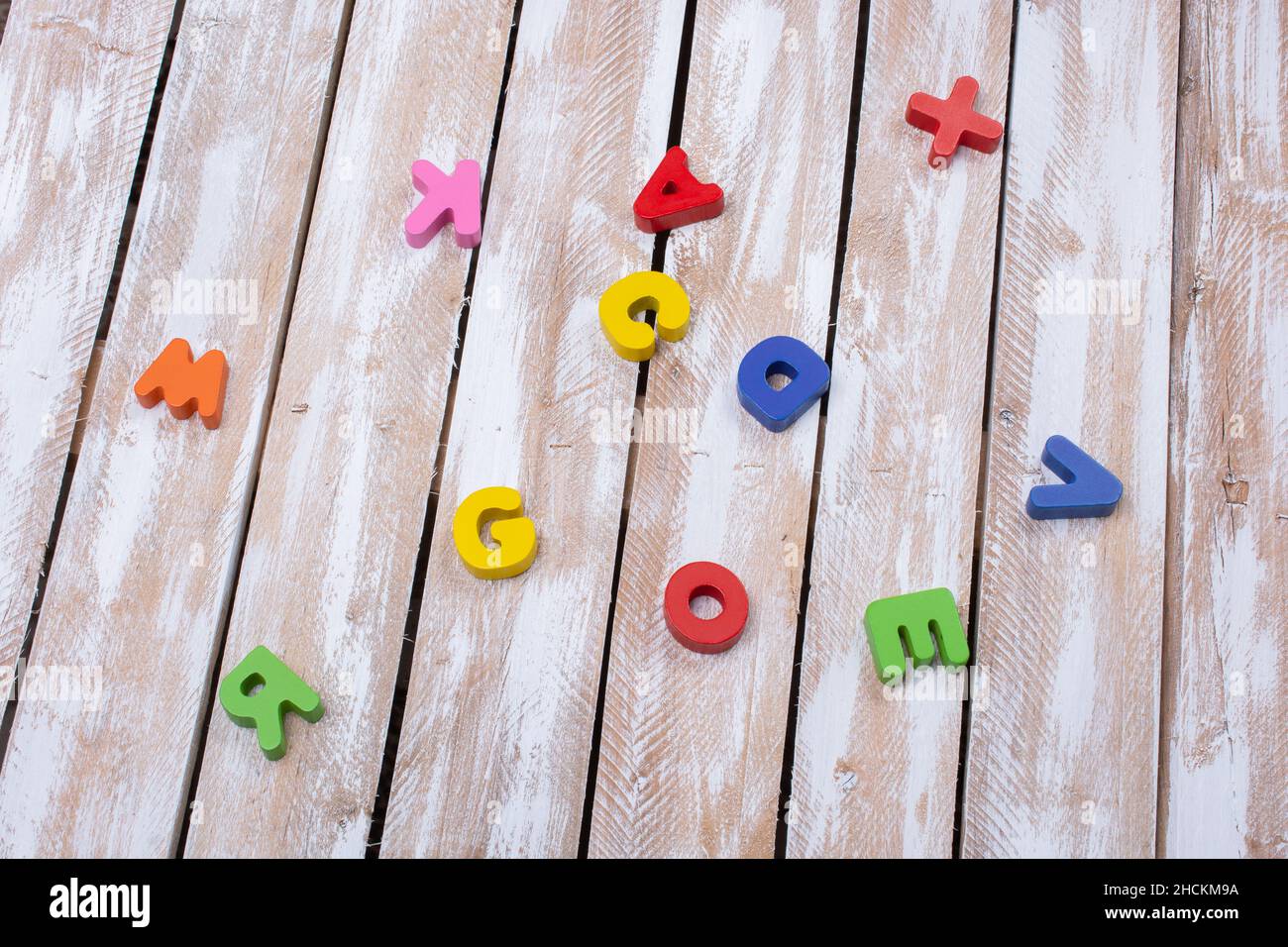 Old letters on a table hi-res stock photography and images - Alamy
