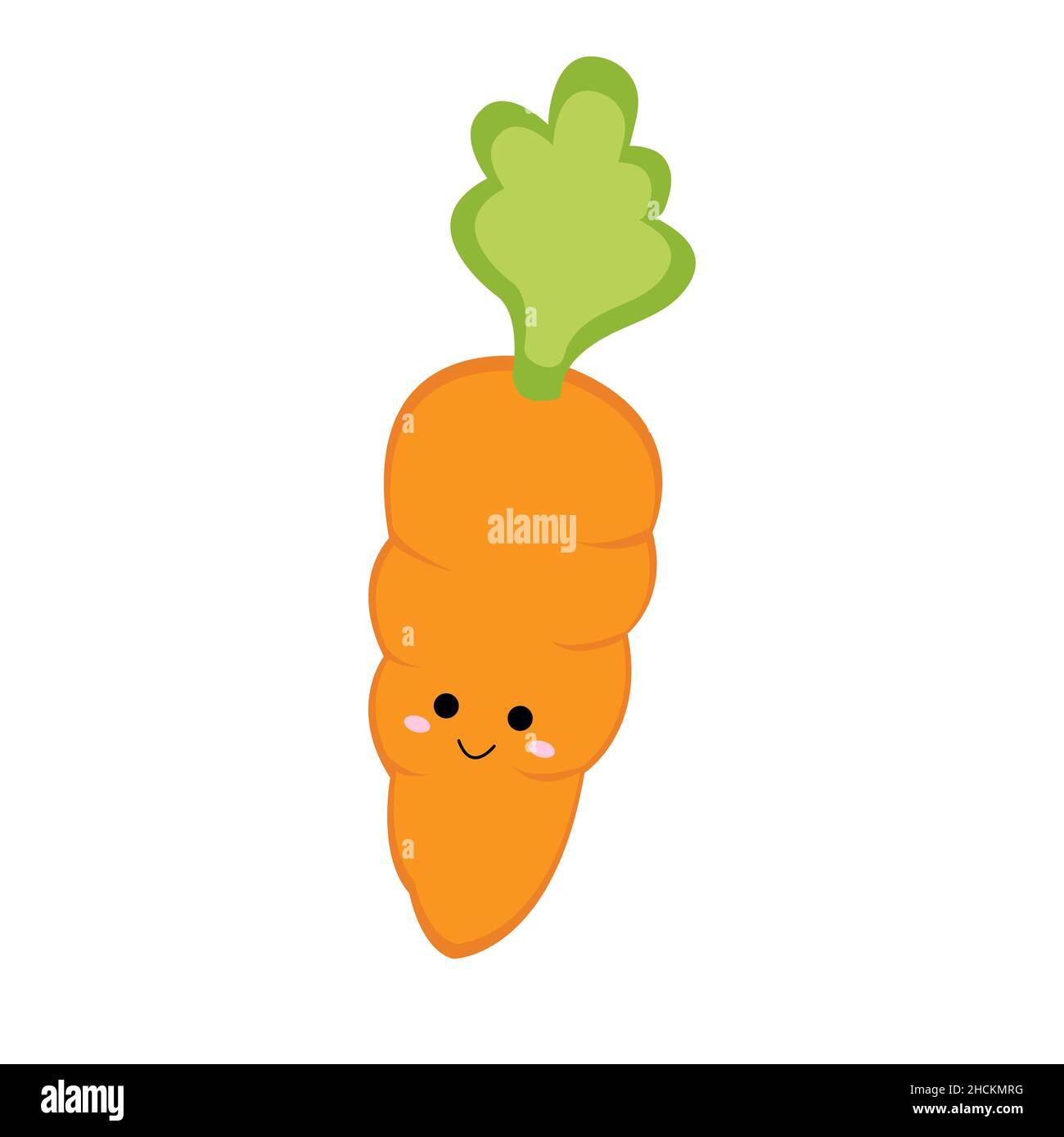 Cartoon illustration carrot root vegetable hi-res stock photography and ...