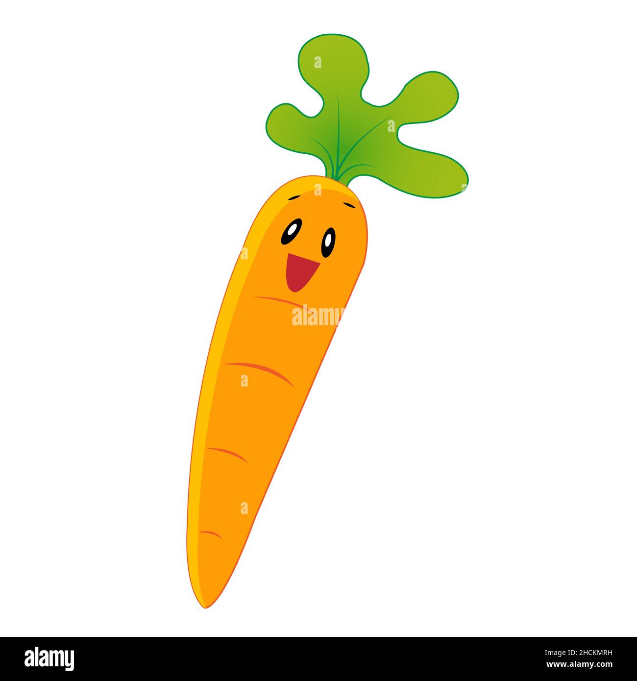 Carrot root vegetable cartoon illustration hi-res stock photography and ...