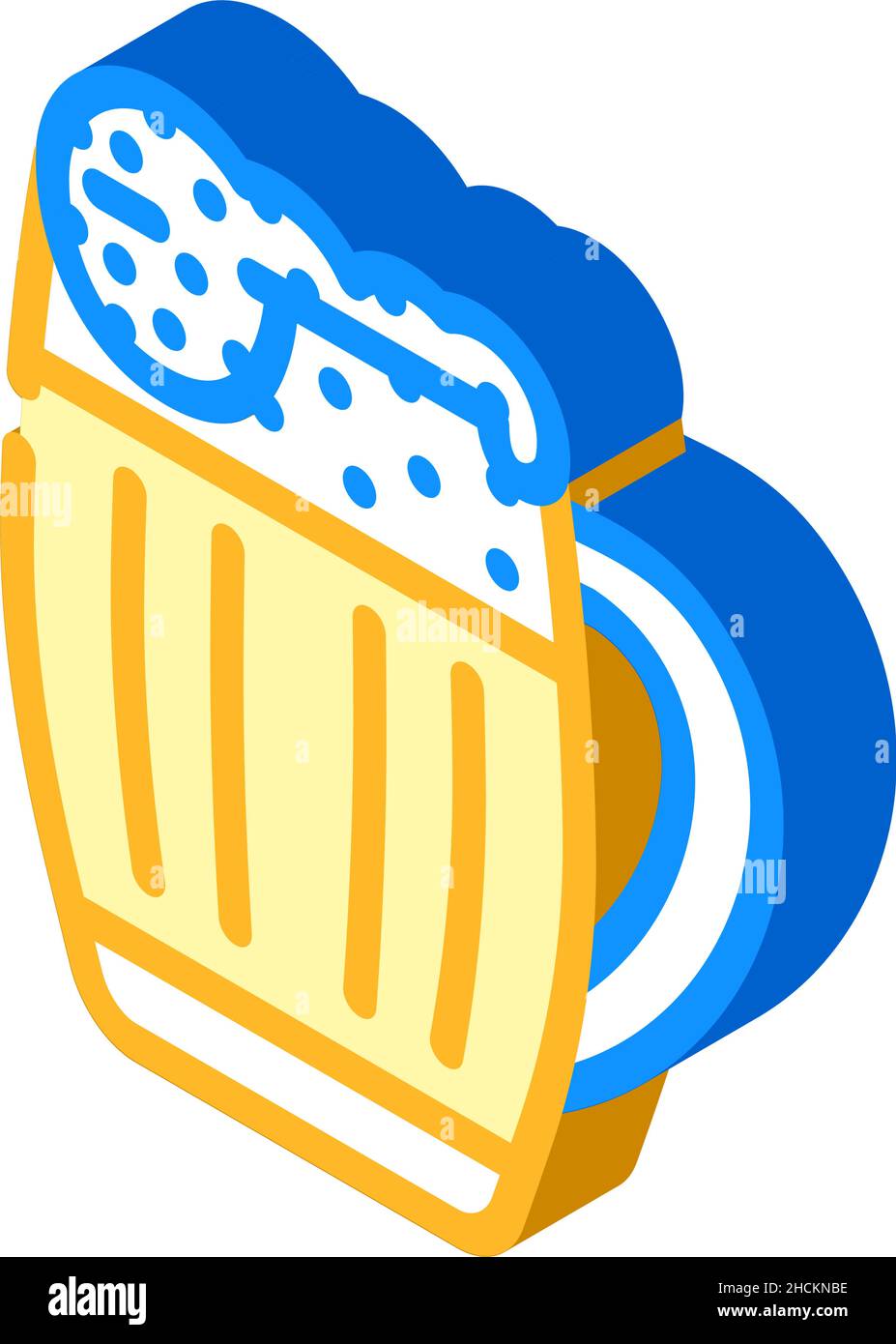oktober fest isometric icon vector illustration Stock Vector Image ...