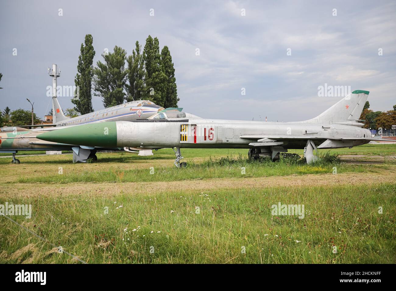 KIEV, UKRAINE - AUGUST 01, 2021: Soviet Union Air Force Sukhoi Su-15TM ...