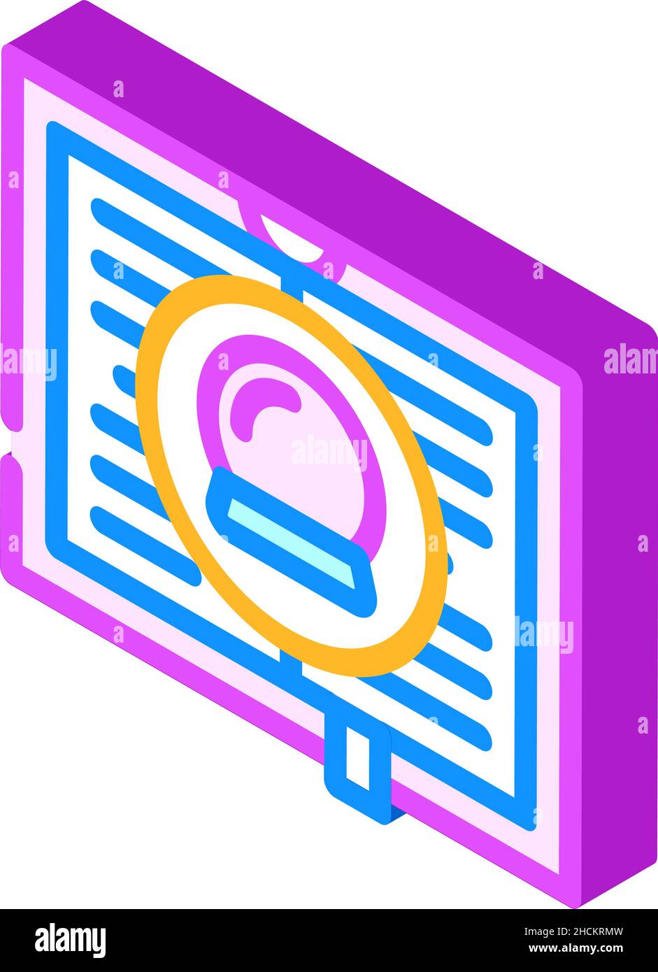 magic realism literature isometric icon vector illustration Stock ...