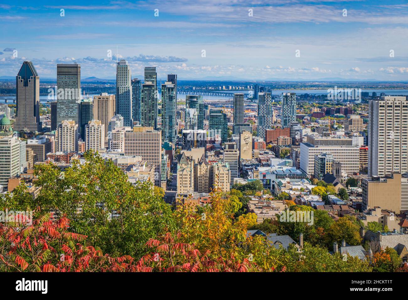 Montreal Skyline Mont Royal High Resolution Stock Photography and ...