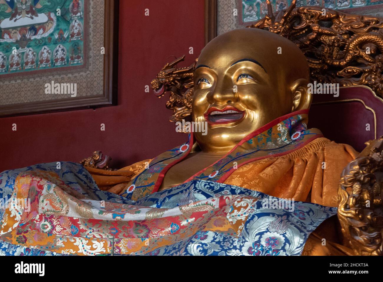 Beijing, 24/02/2019. The spiritual landmark of the capital: Yonghe Gong ...