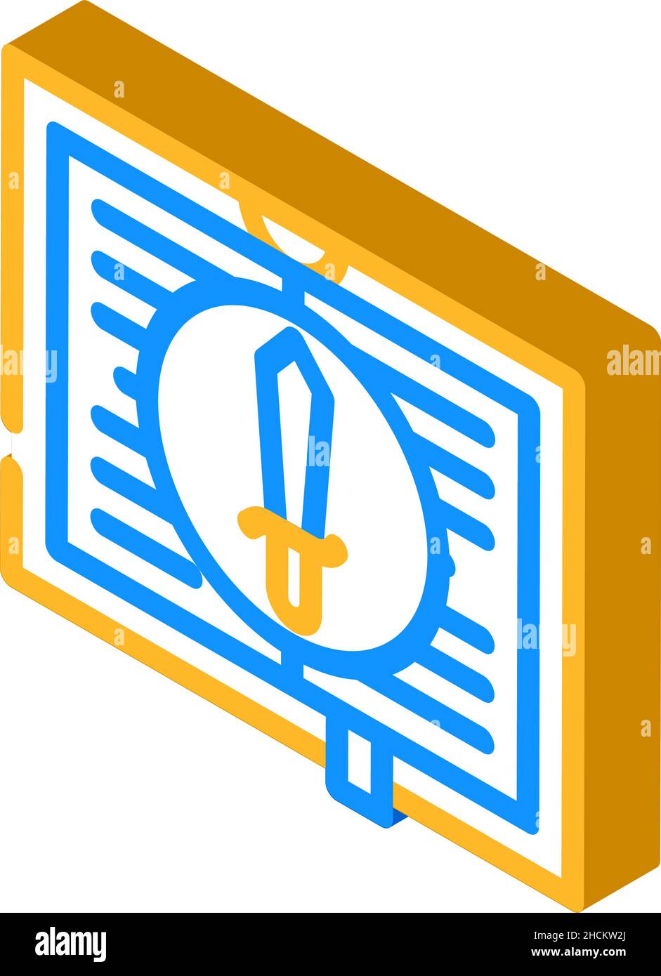 action adventure literature isometric icon vector illustration Stock ...