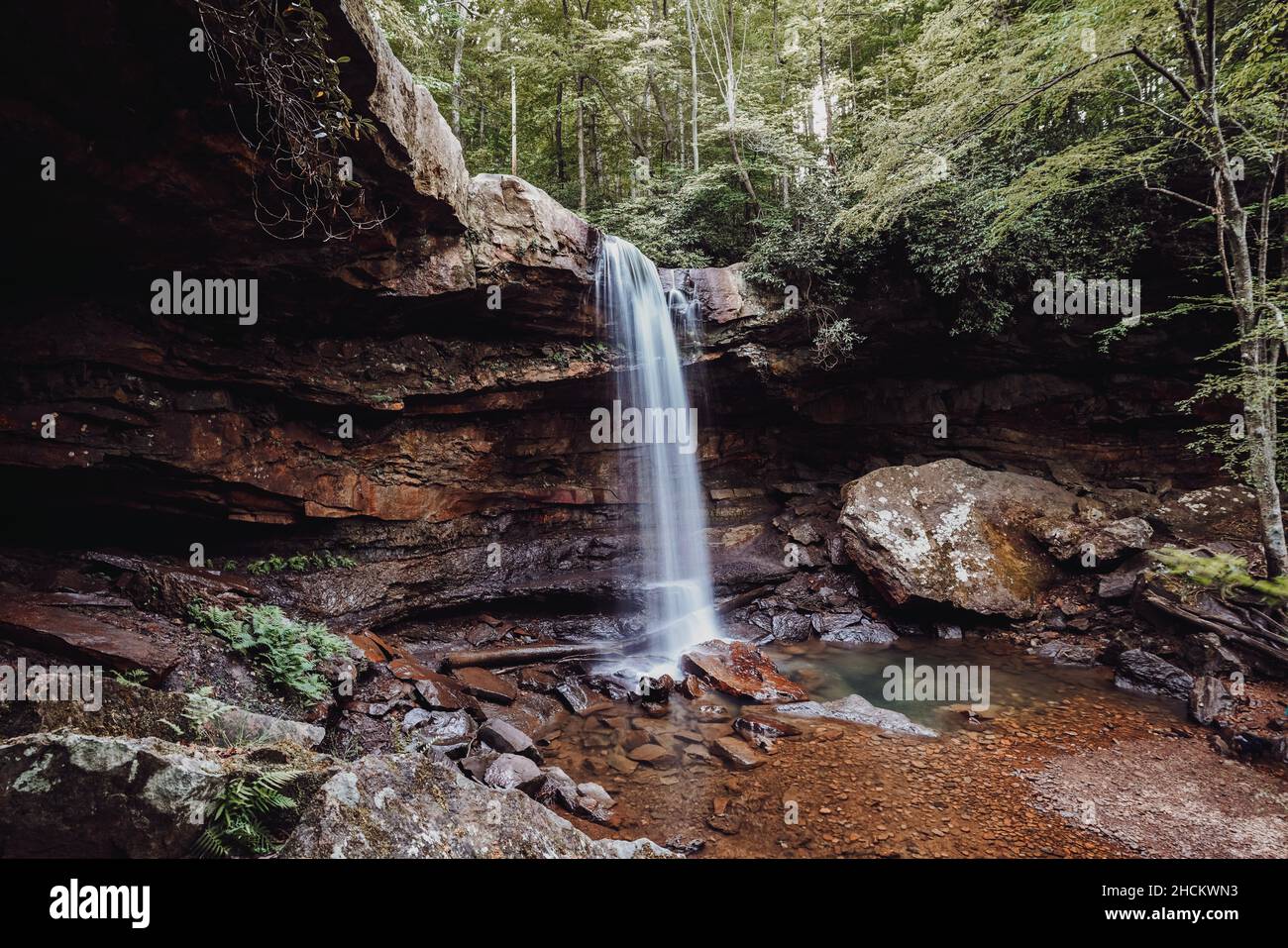 Cucumber Falls at Ohiopyle State Park, USA Stock Photo - Alamy