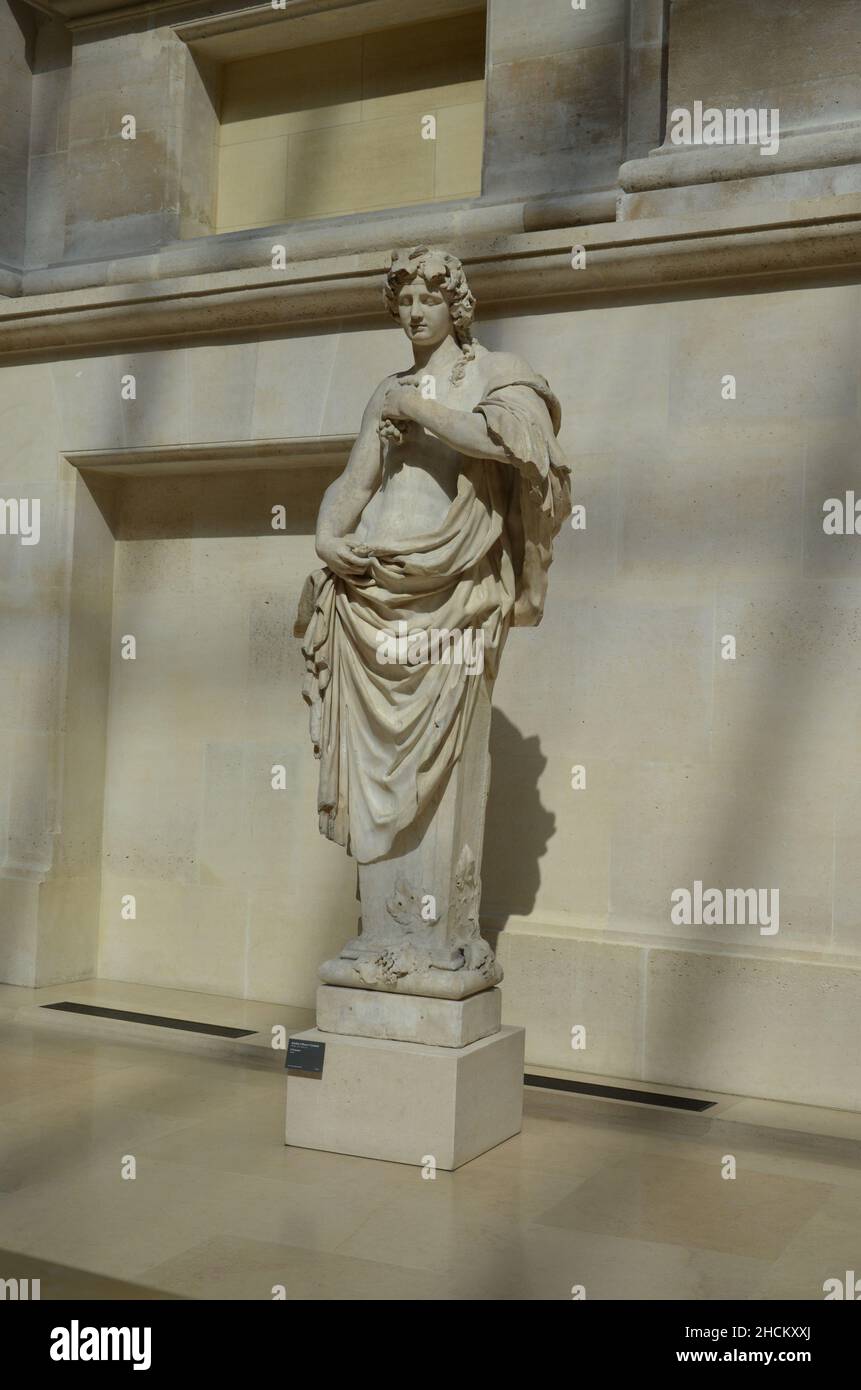 interior of a famous museum of Paris (France Stock Photo - Alamy