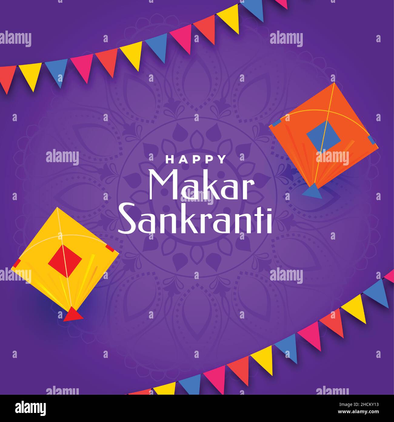 Sankrant Poster Stock Vector Images - Alamy