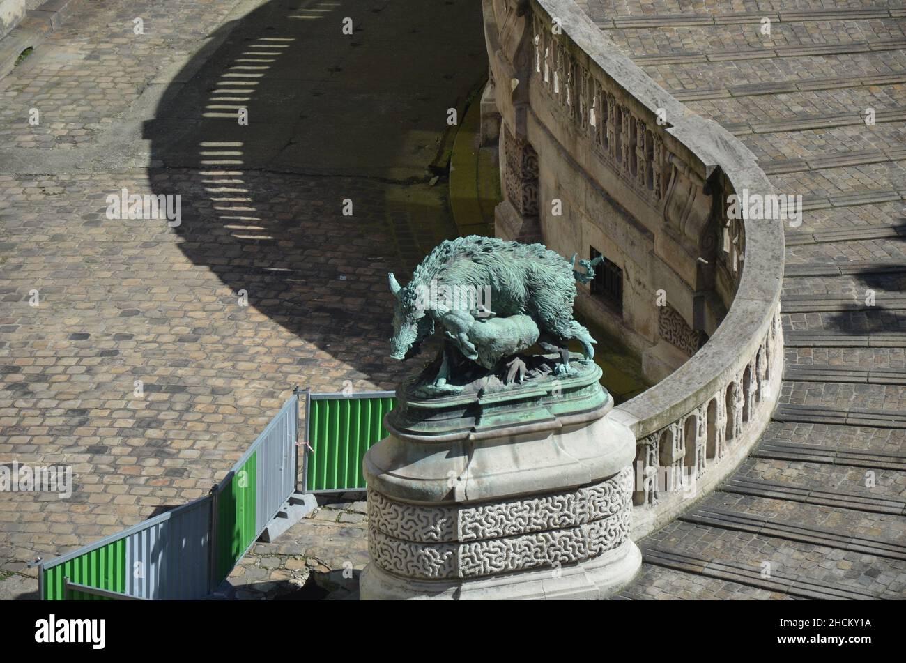 interior of a famous museum of Paris (France Stock Photo - Alamy