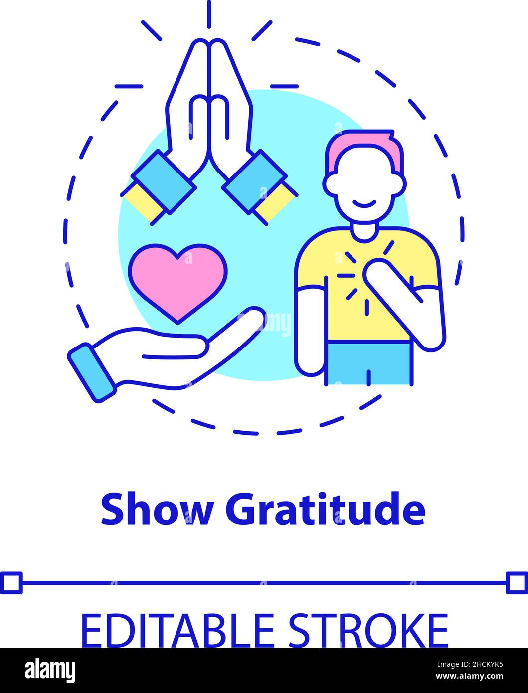 Circle of gratitude hi-res stock photography and images - Alamy