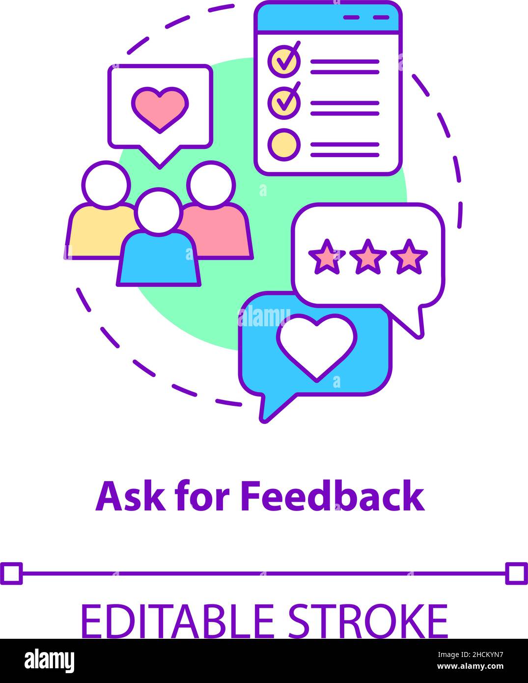 Tips feedback Stock Vector Images - Alamy