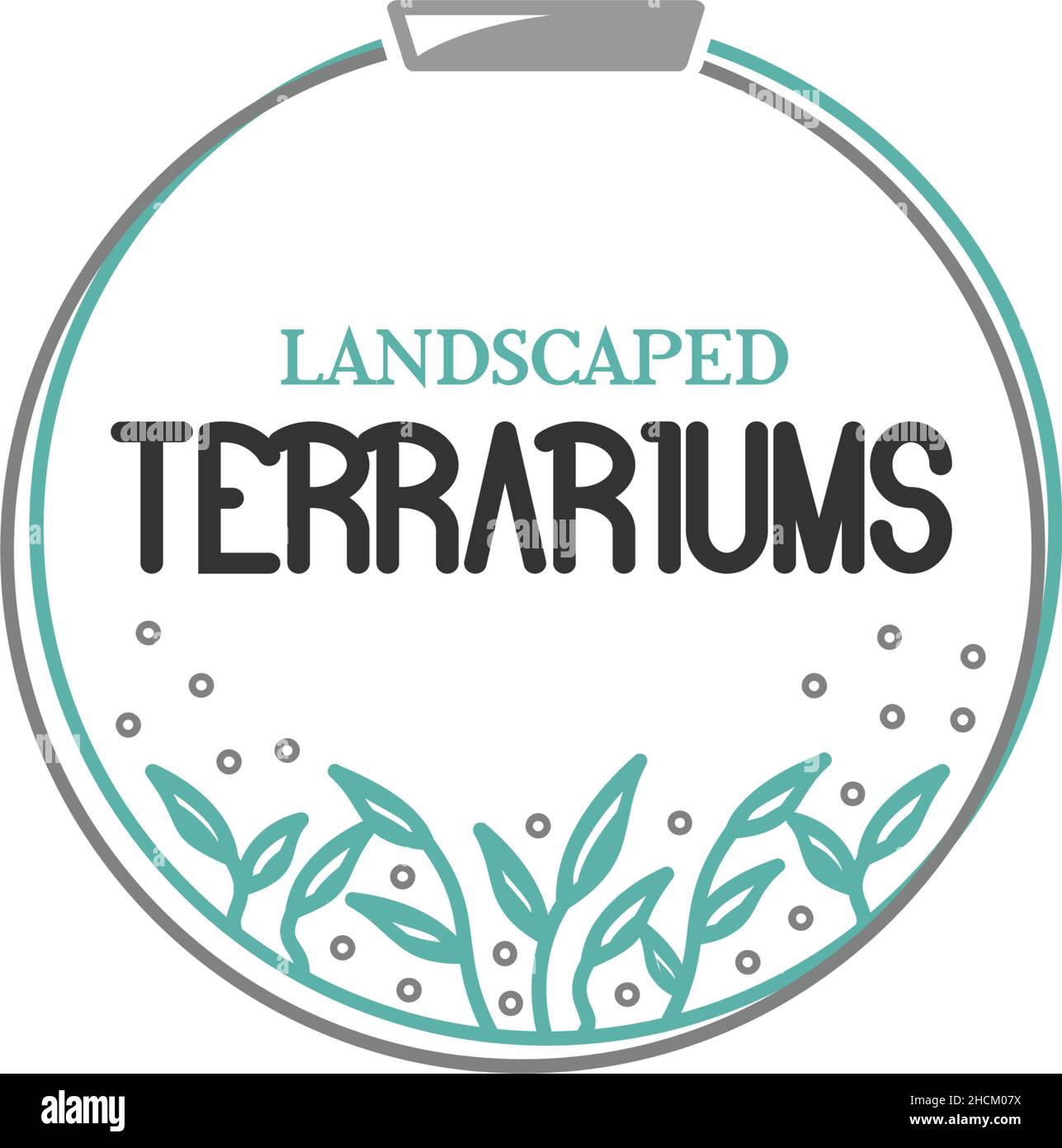 Artificial green flower Stock Vector Images - Alamy