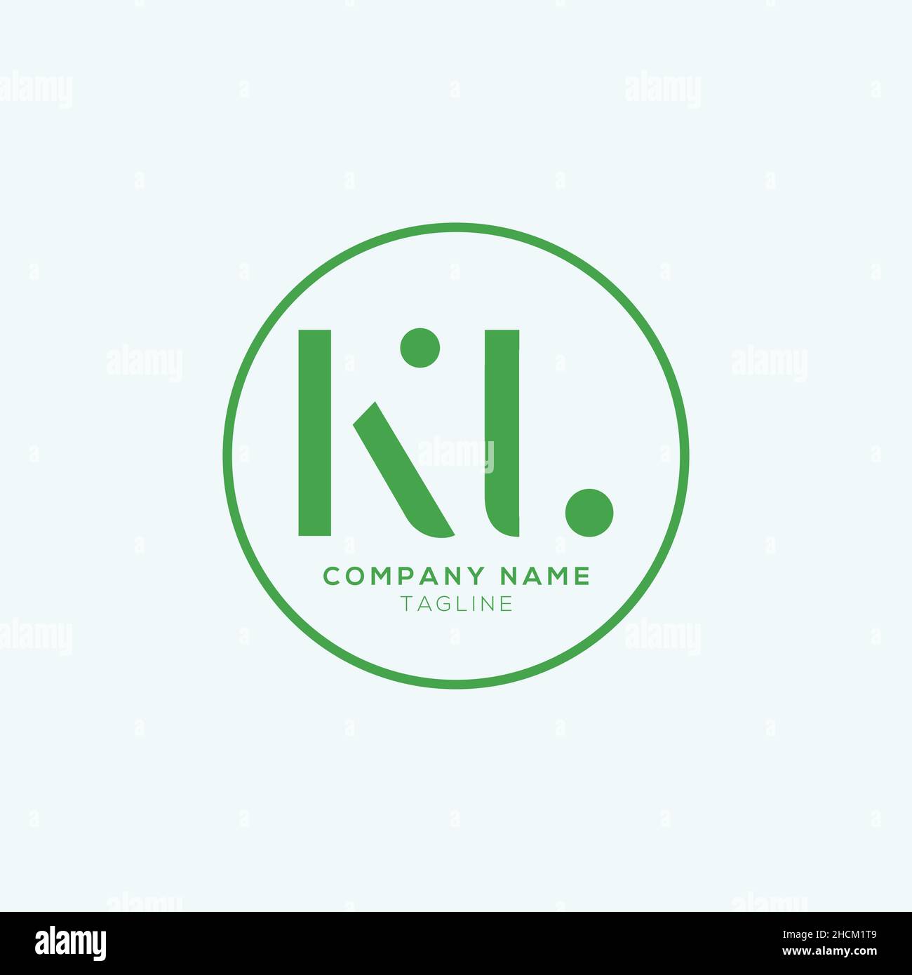 Creative modern KL Letter Business Logo Design Alphabet Icon Vector ...