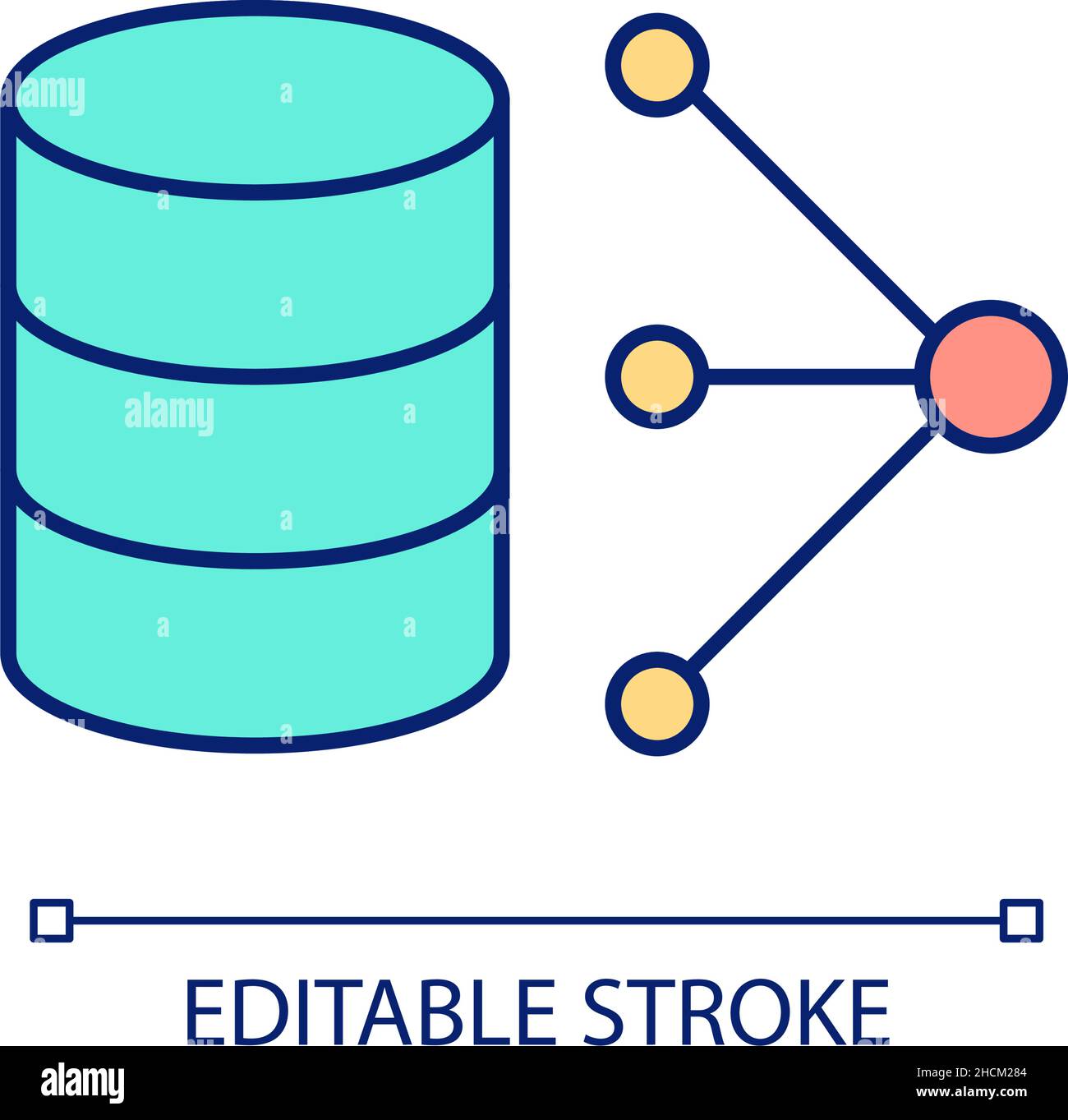 Datacenter RGB color icon Stock Vector Image & Art - Alamy