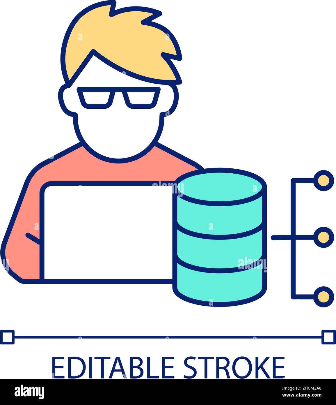 Database architect Cut Out Stock Images & Pictures - Alamy