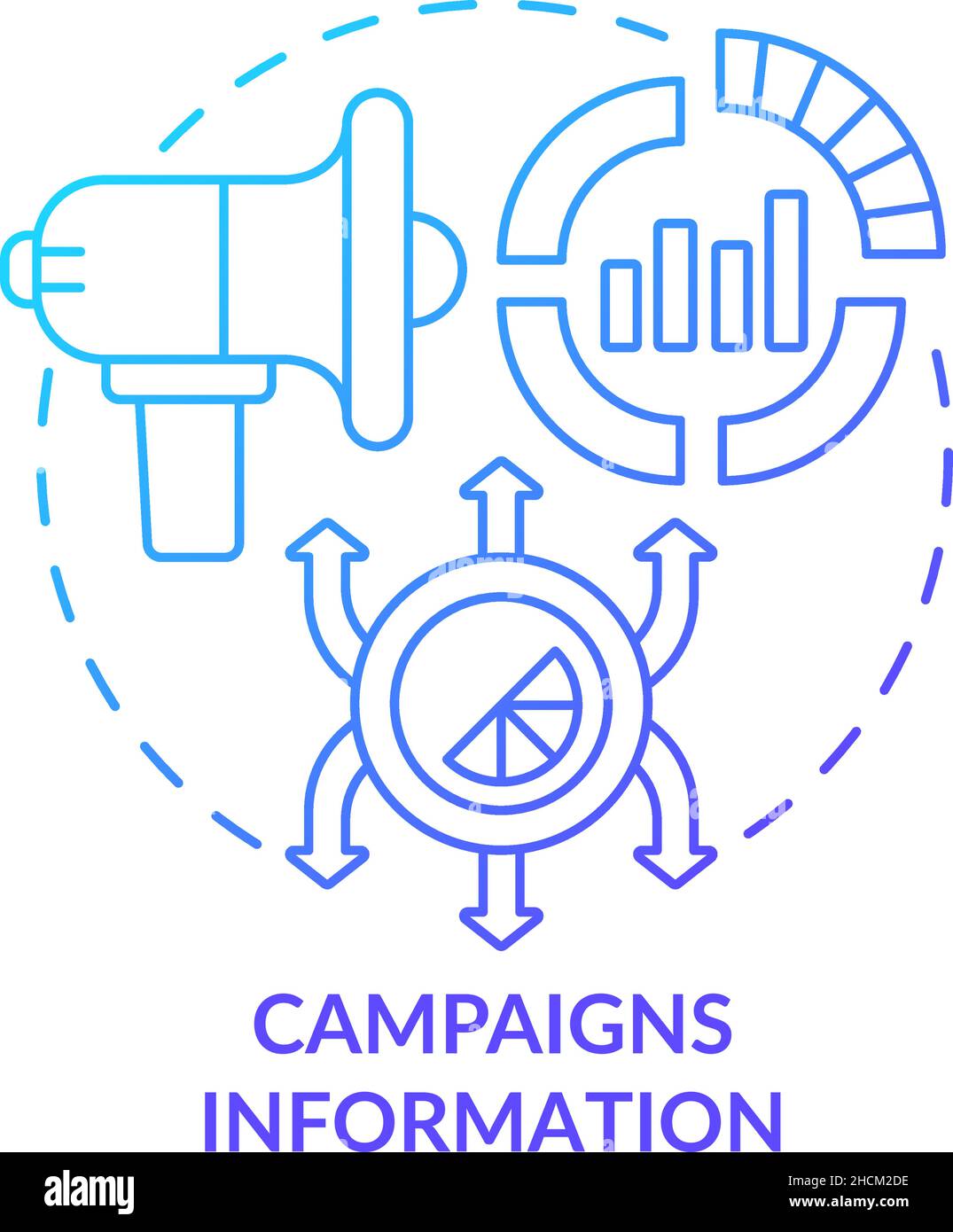 Media campaign media campaigns Stock Vector Images - Alamy