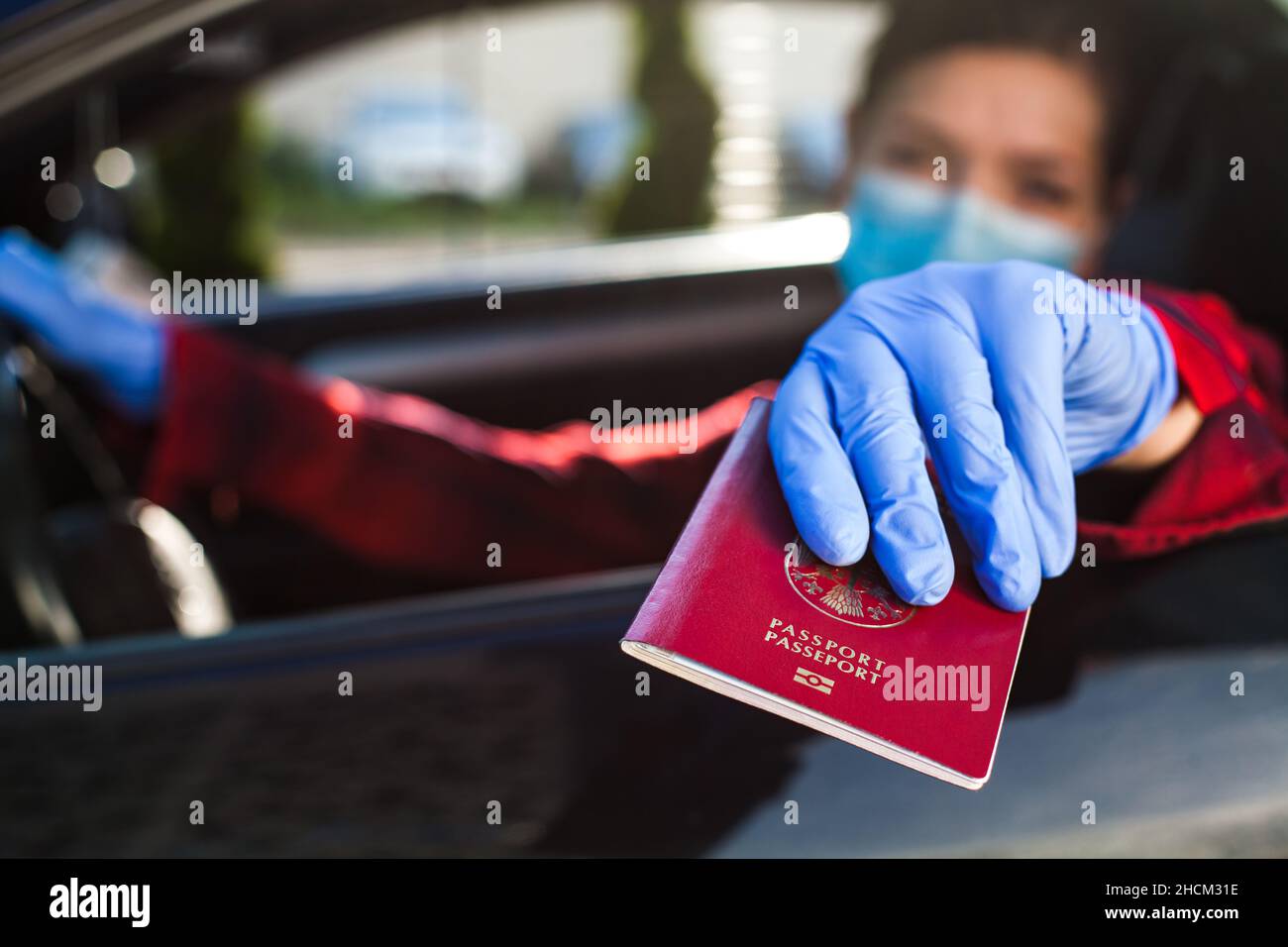 Vehicle identity check pass certificate hi-res stock photography and ...