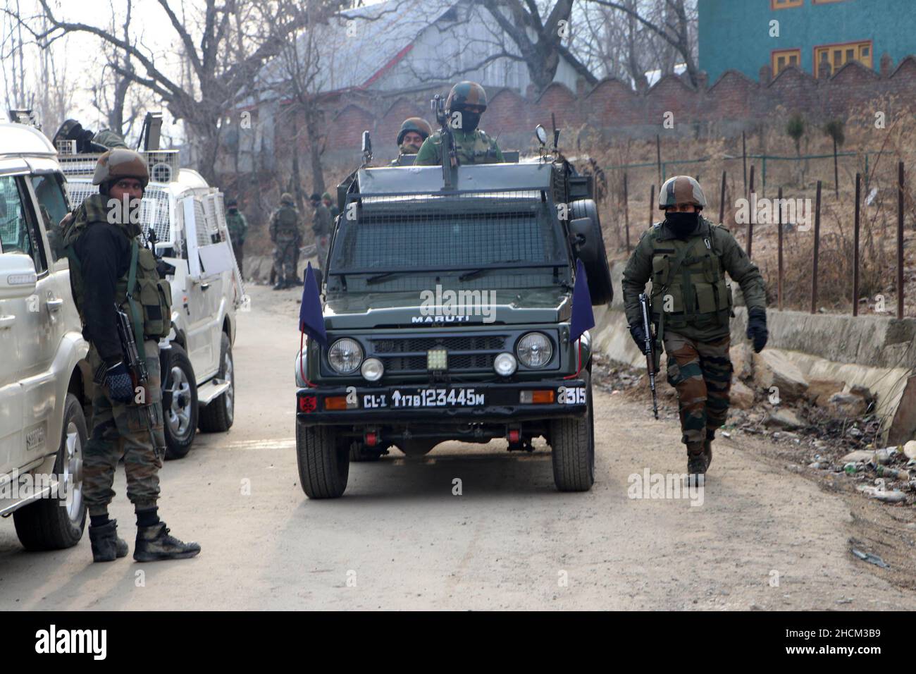 Indian police at crime site hi-res stock photography and images - Alamy