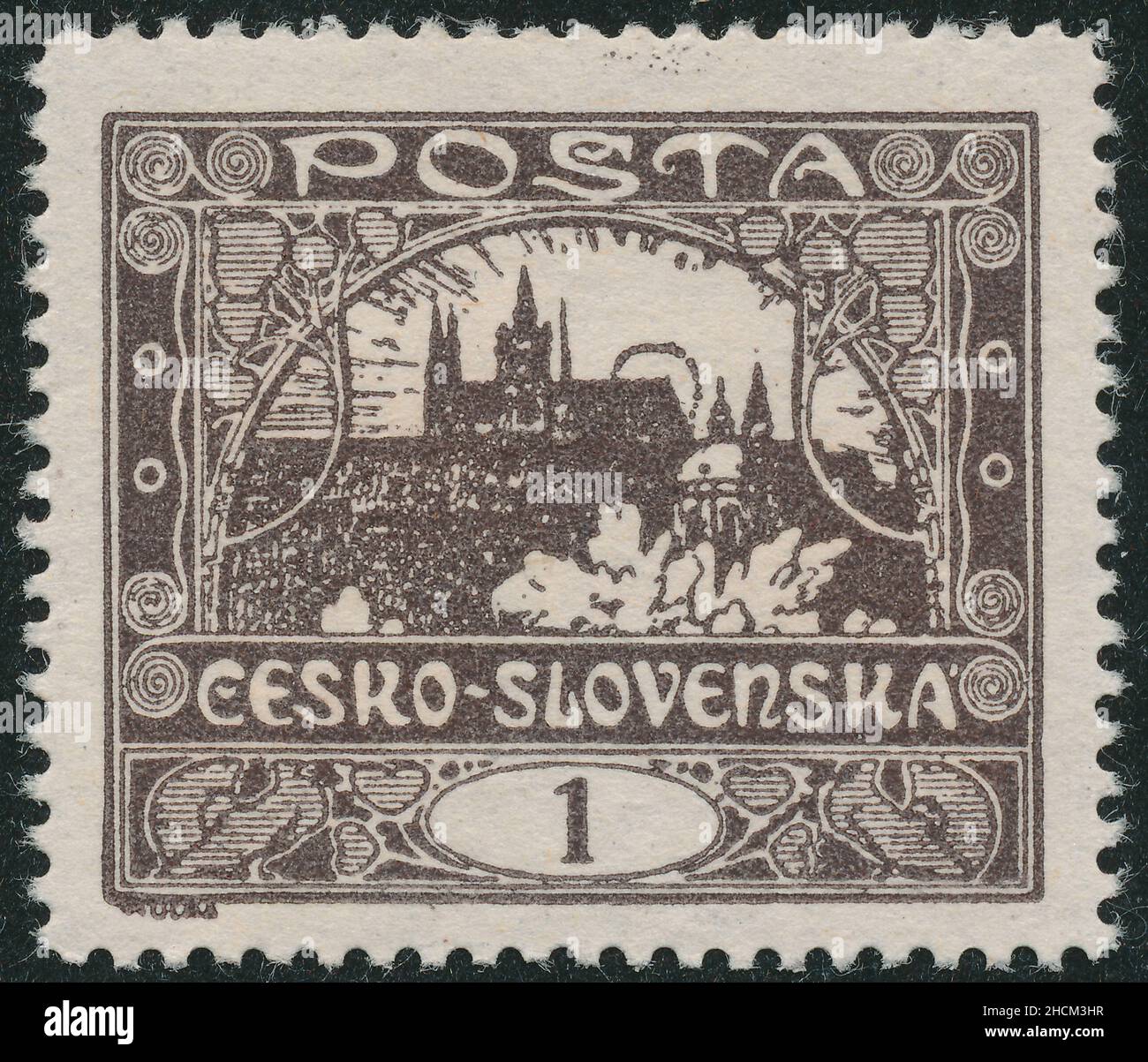 POLTAVA, UKRAINE - Desember 30, 2021. Vintage stamp printed in ...