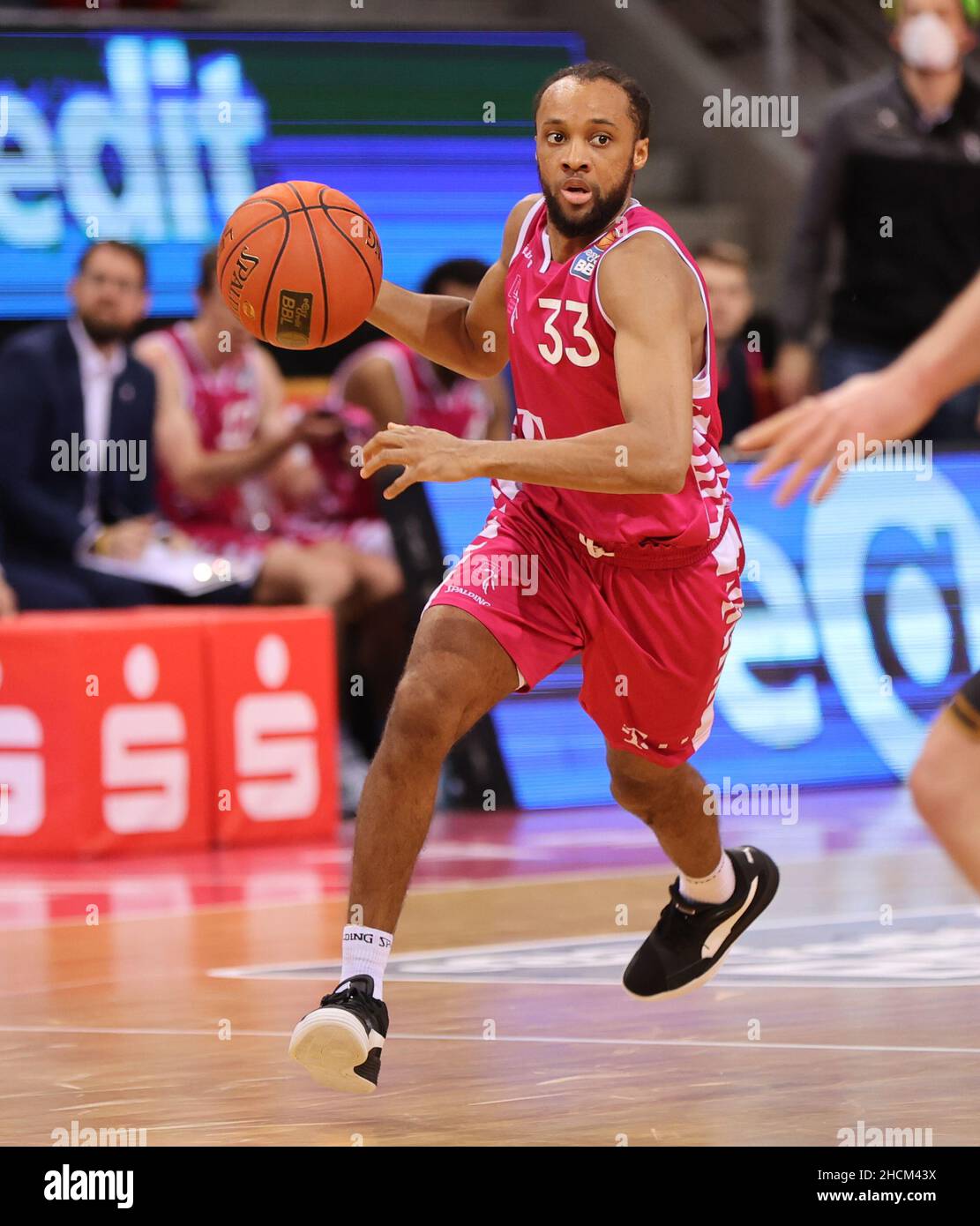 Bonn, Germany. 29th Dec, 2021. Telekom Dome, Basketball, BBL, Matchday ...