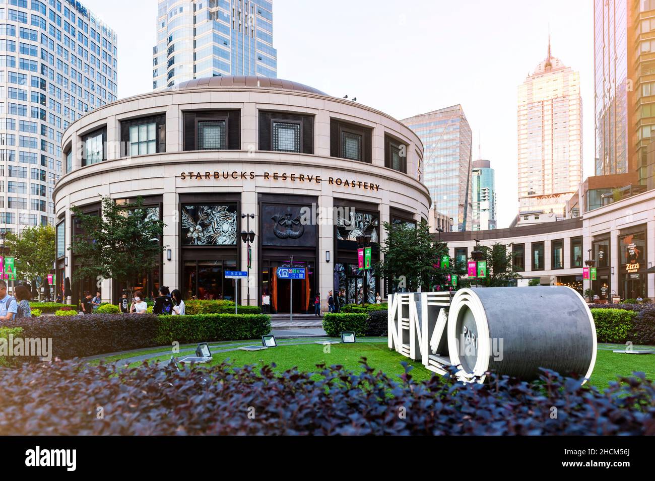 Building facade of Starbucks Reserve Roastery located at HKRI Taikoo ...