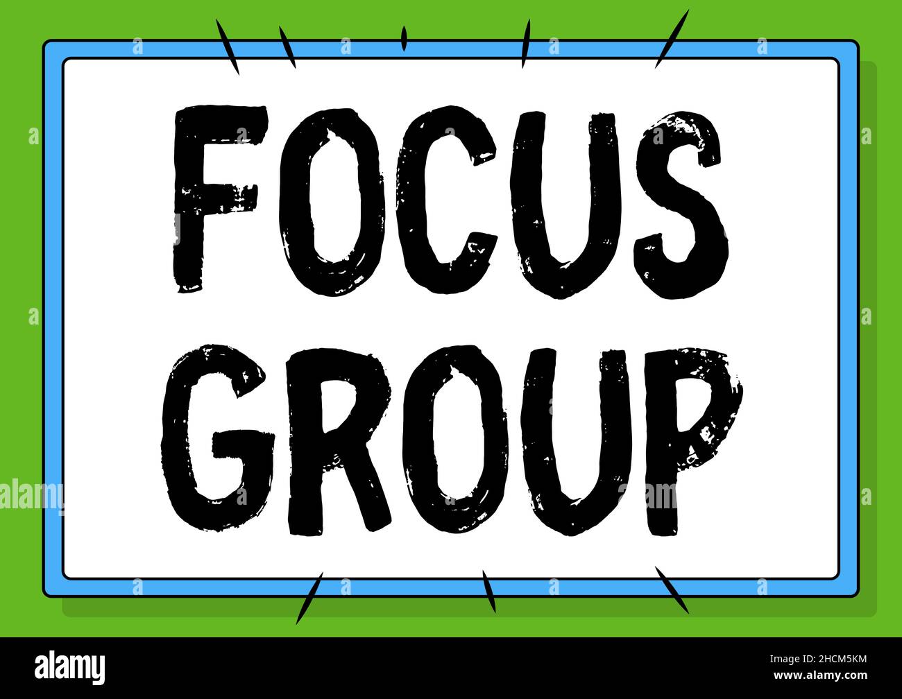 Text sign showing Focus Group. Conceptual photo consist of ...