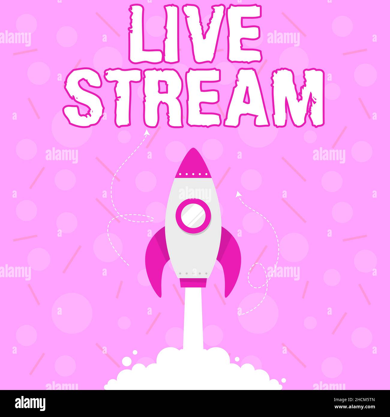 Inspiration showing sign Live Stream. Word Written on to broadcast a ...