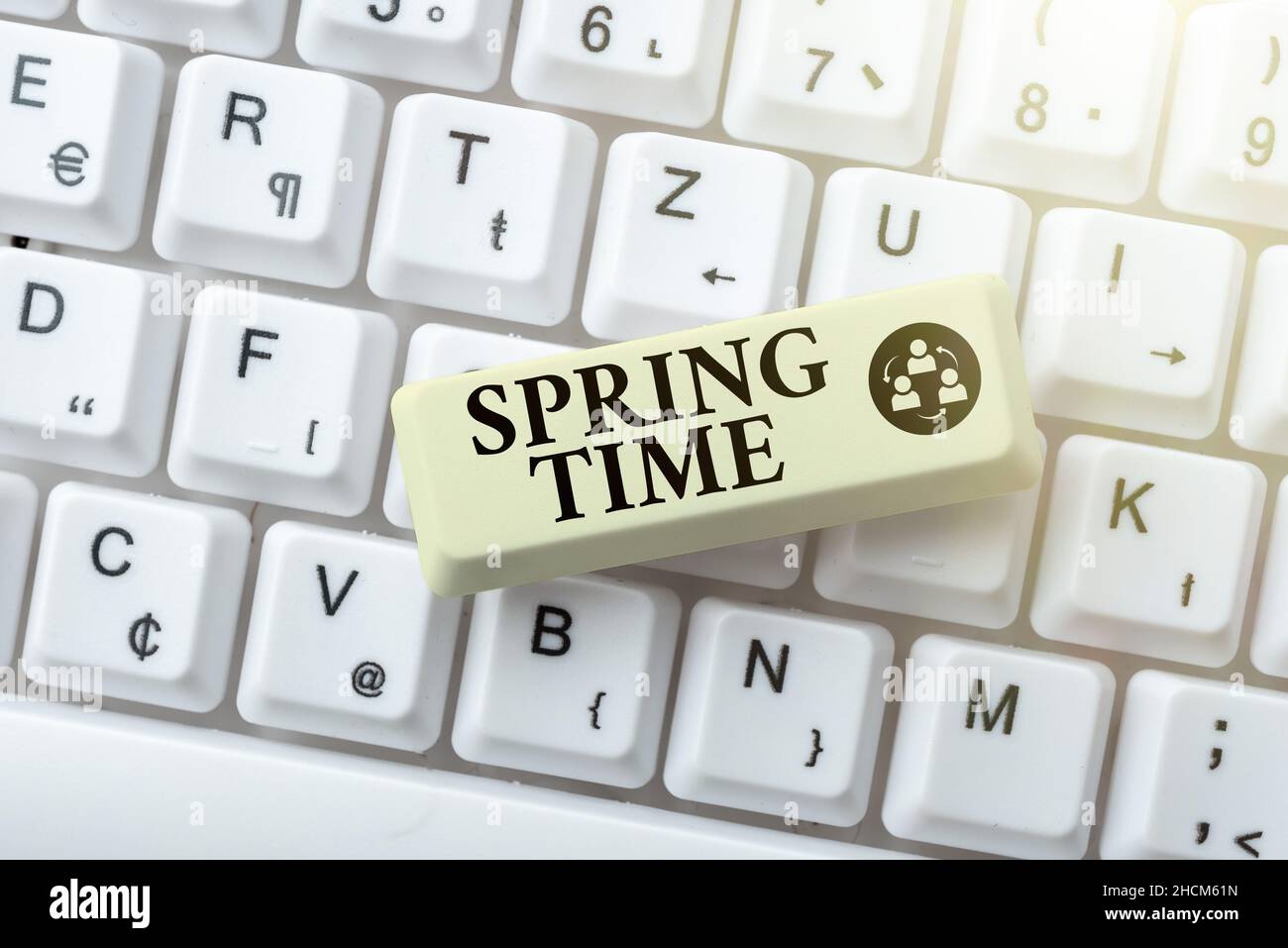 Inspiration showing sign Spring Time. Business approach temperate ...
