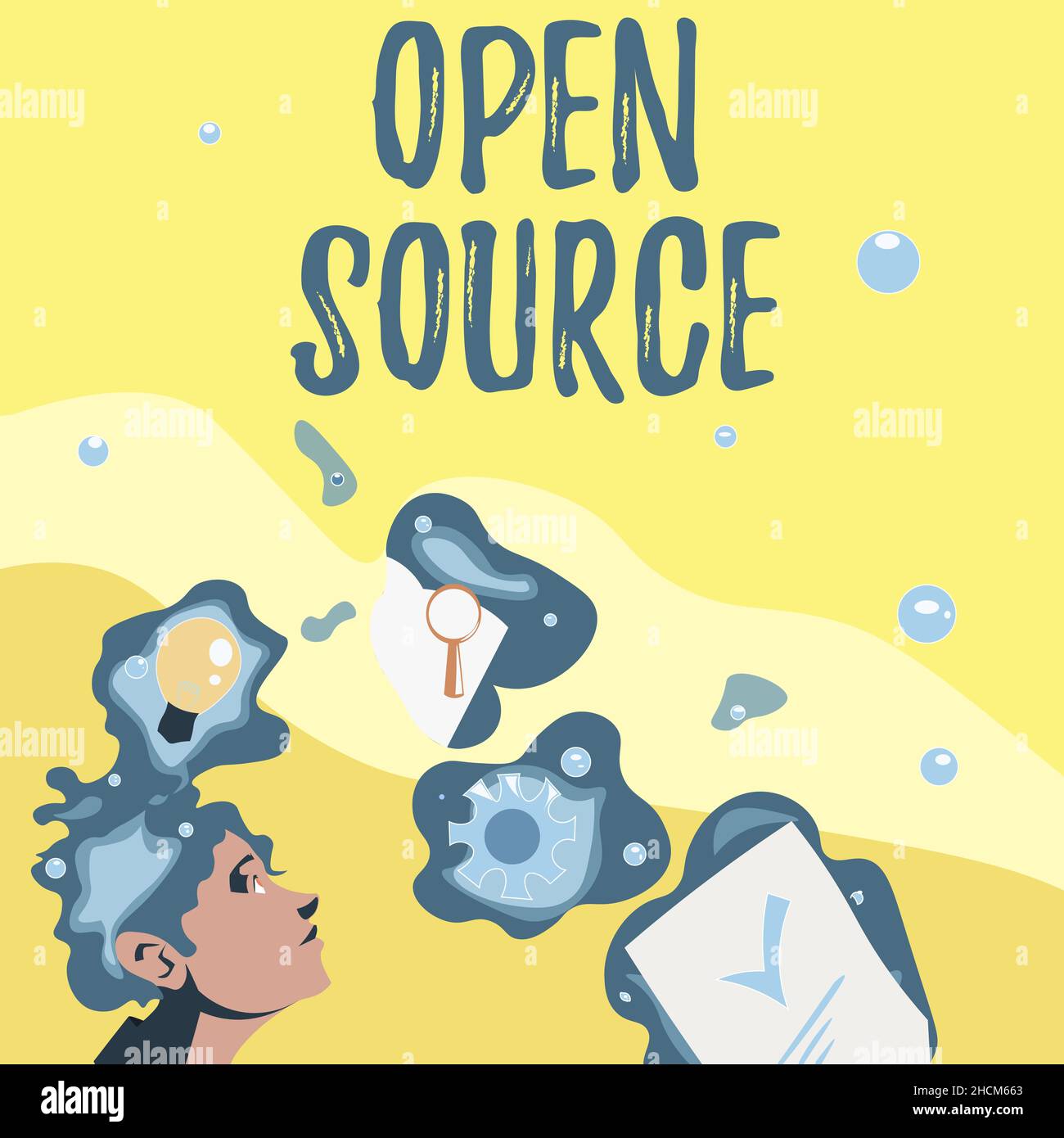 Inspiration showing sign Open Source. Business concept contains the ...