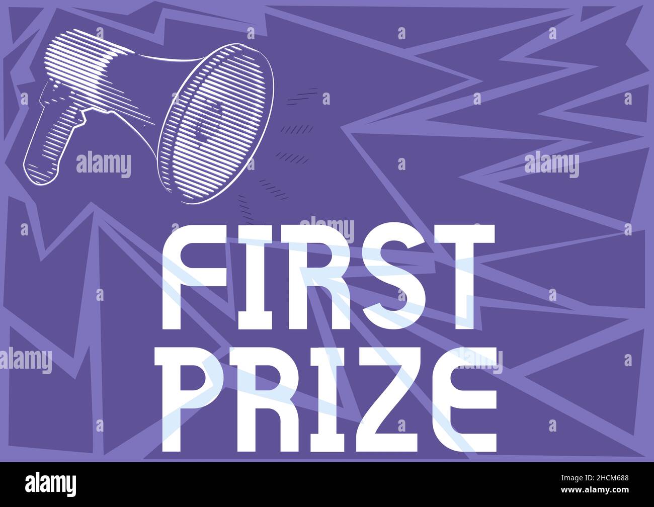 Writing displaying text First Prize. Business idea most coveted prize ...