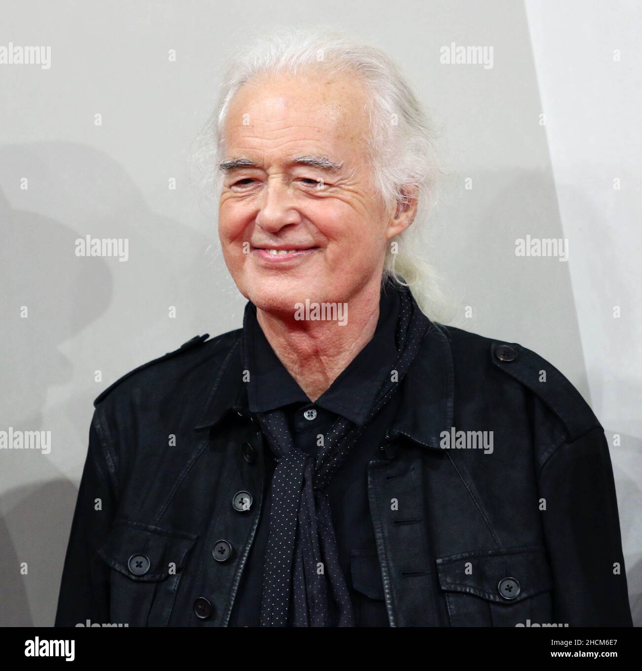 Italy, Lido di Venezia, September 5, 2021 : Jimmy Page, the legendary ...